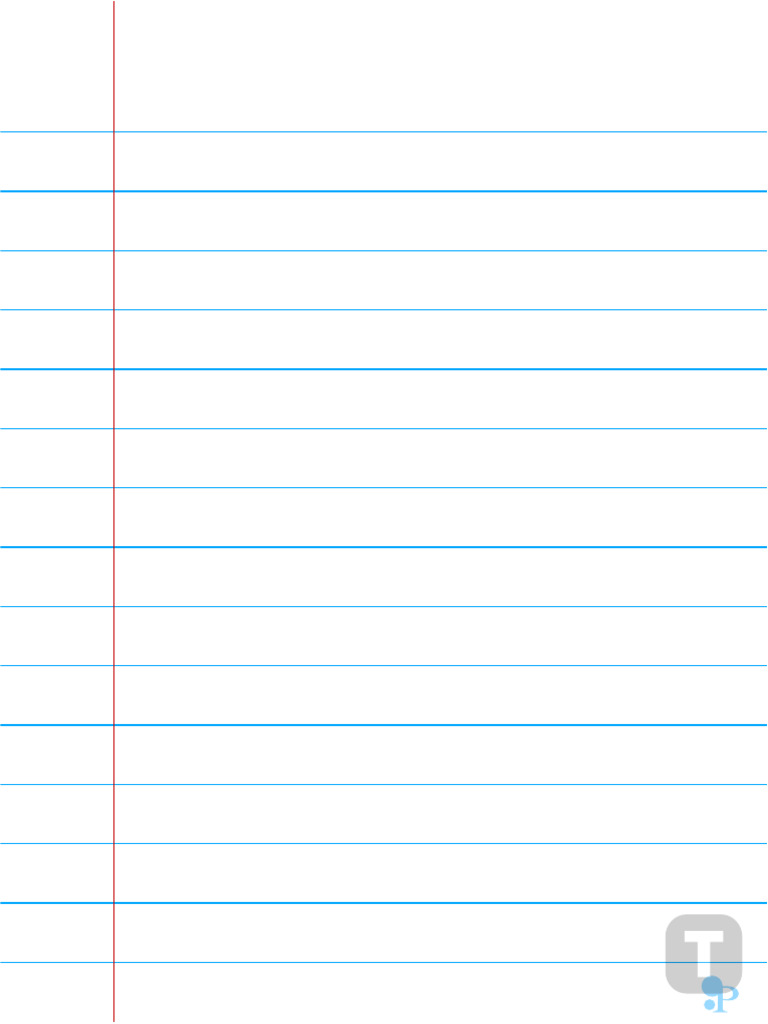 Composition Notebook Paper Template | PDF