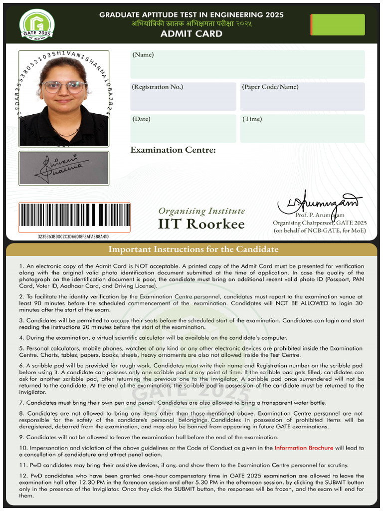 AR25S38032103_AdmitCard | PDF