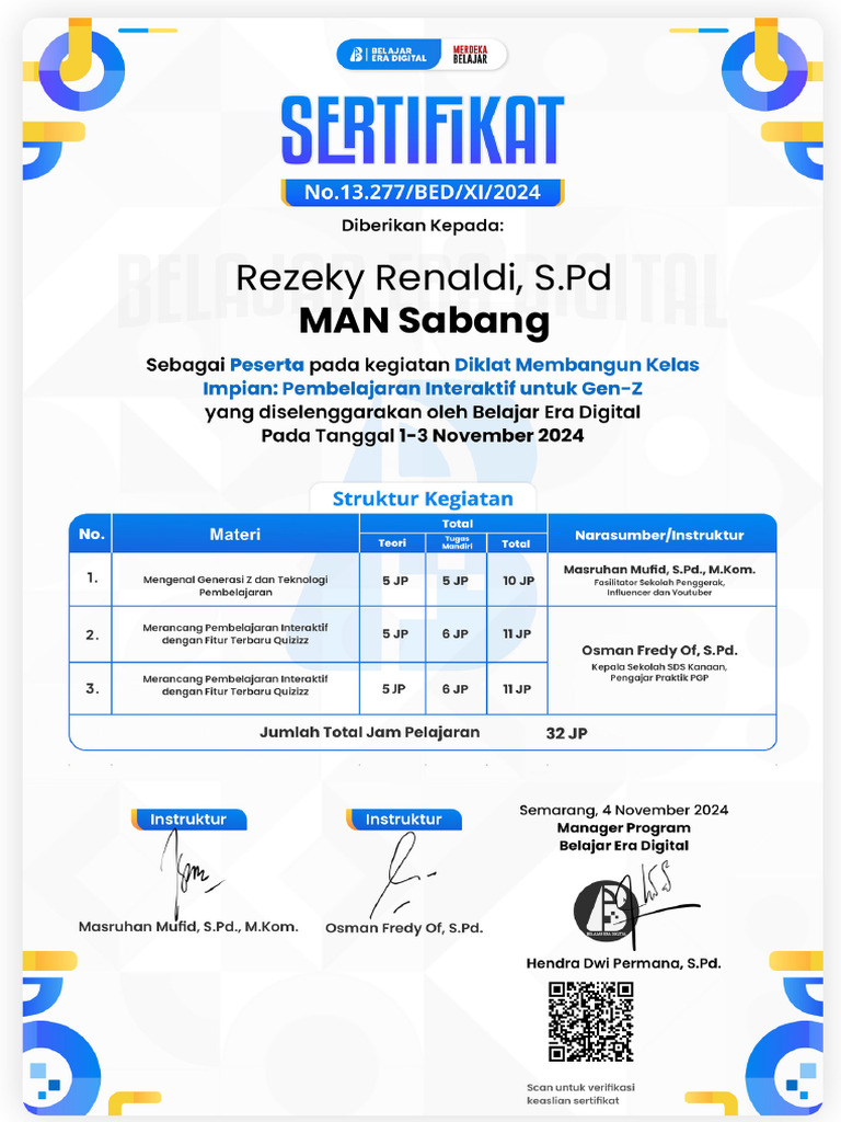 Rezeky Renaldi November | PDF