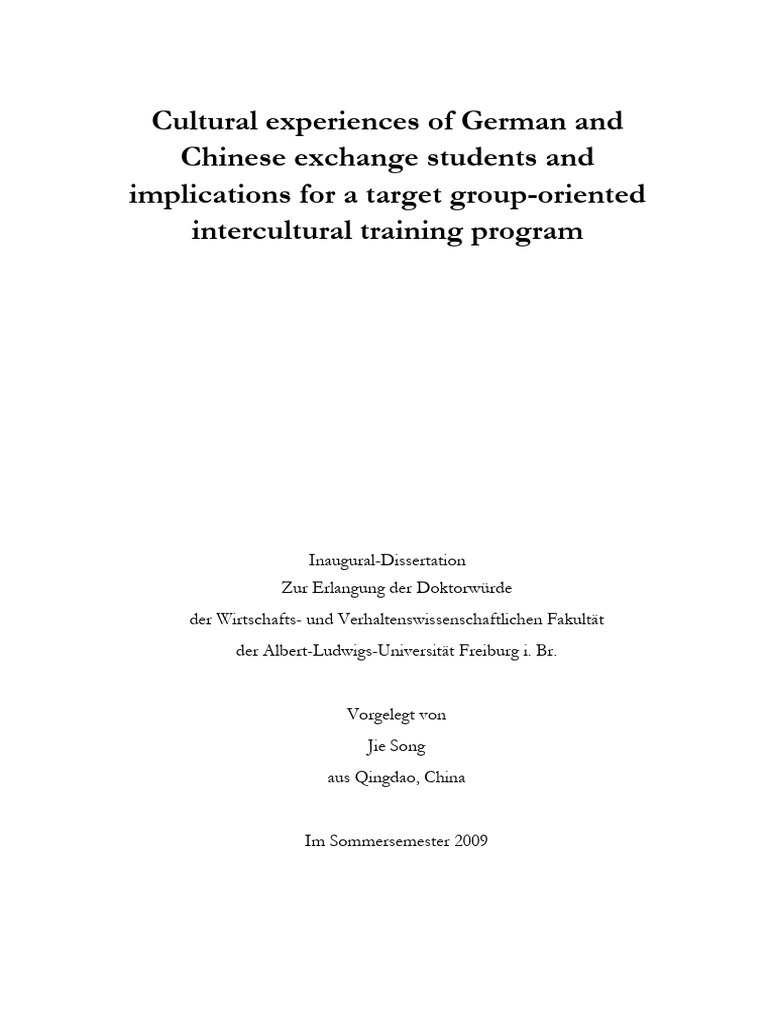 Cultural Insights for Exchange Students | PDF | Communication | Behavior
