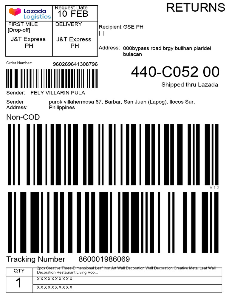 ReturnLabel 10 | PDF