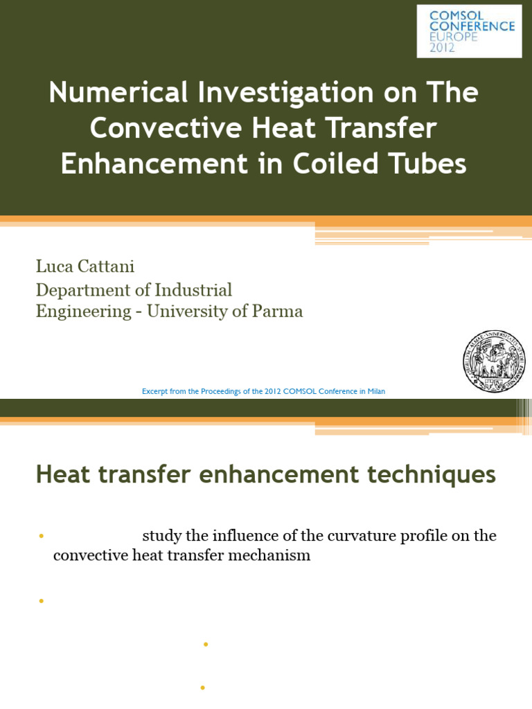 Template - CEP Presentation | PDF | Fluid Dynamics | Heat Transfer