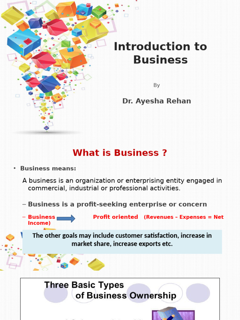 Introduction To Business and Accounting | PDF | Debits And Credits ...