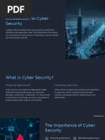 Cyber Safety & Security Guide | PDF | Security | Computer Security