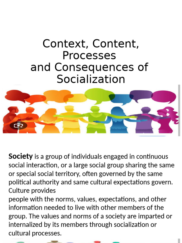 Context Conten WPS Office | PDF | Socialization | Behavioural Sciences