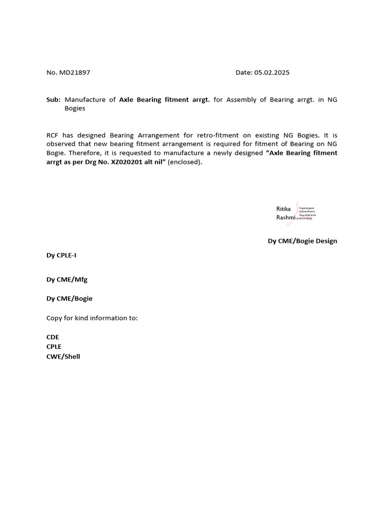 2025-01-05-MD21897 Manufacture of Arrangement For Pressing of NG ...