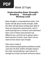 SWL Calculation | PDF | Rope | Nature