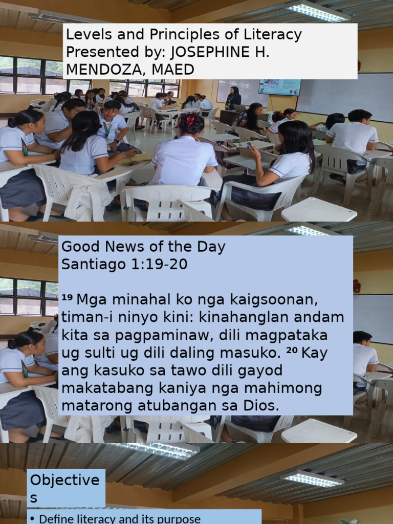 Principles of Literacy | PDF