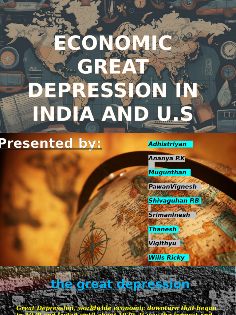 Economic Great Depression India_US | PDF | Great Depression | Recession