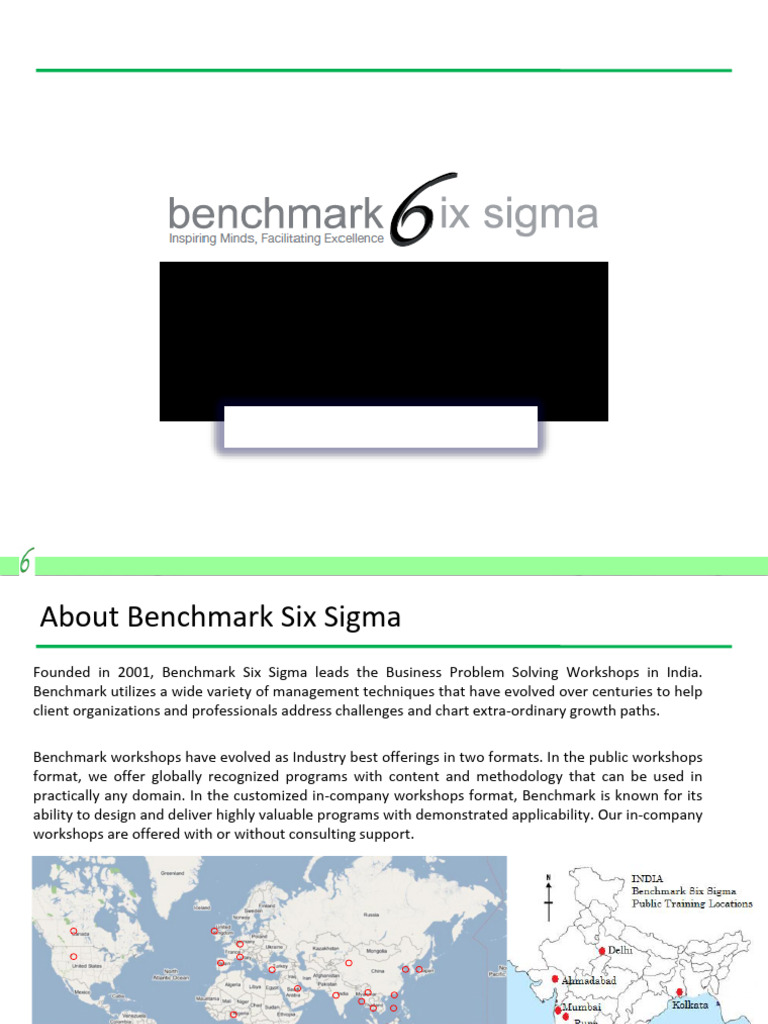Lean Six Sigma Yellow Belt v1.2 | PDF | Standard Deviation | Normal ...