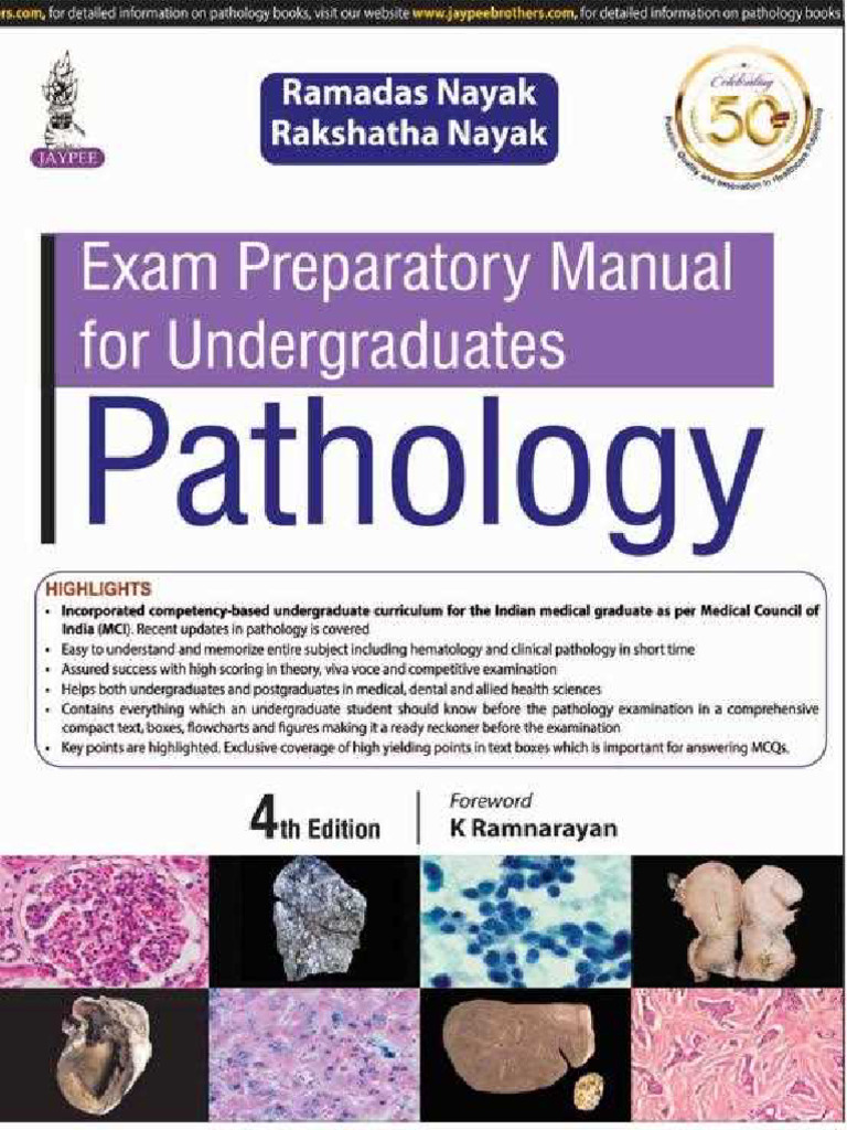 Exam Prep Manual for Undergraduates: Pathology | PDF