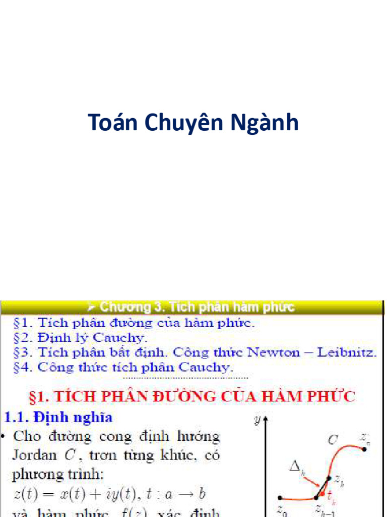 Lec03 TichPhanDuong HamBienPhuc | PDF