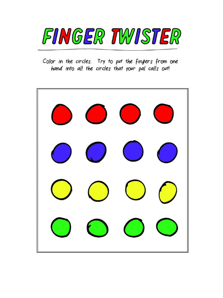 Finger Twister Color | PDF