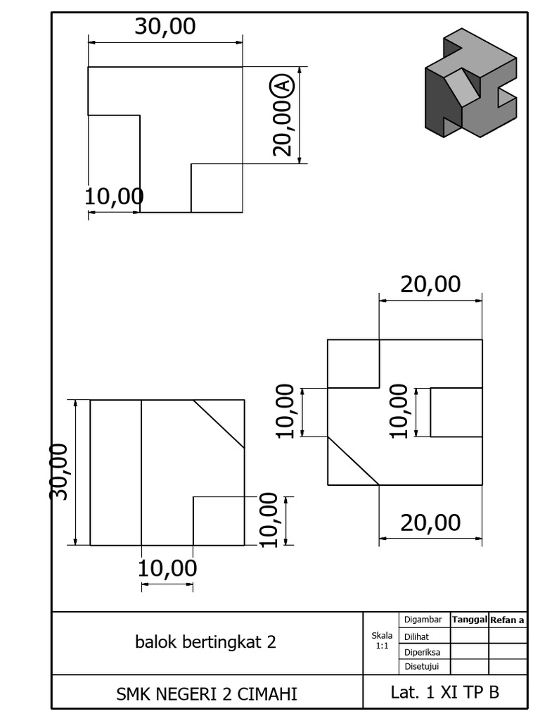 Balok Bertingkat 1 | PDF
