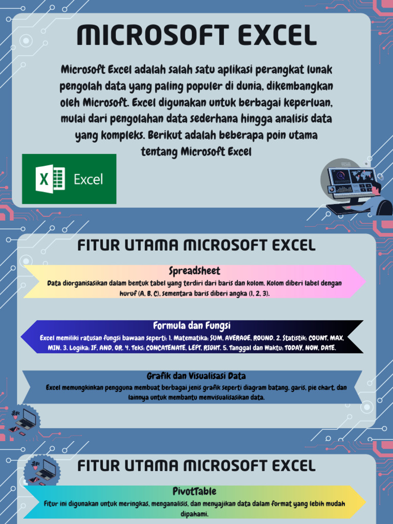 Fitur Utama Microsoft Excel 2023 | PDF