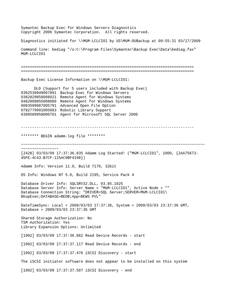 Bediag Mgm Lclci01 | PDF | Microsoft Windows | Computer Science