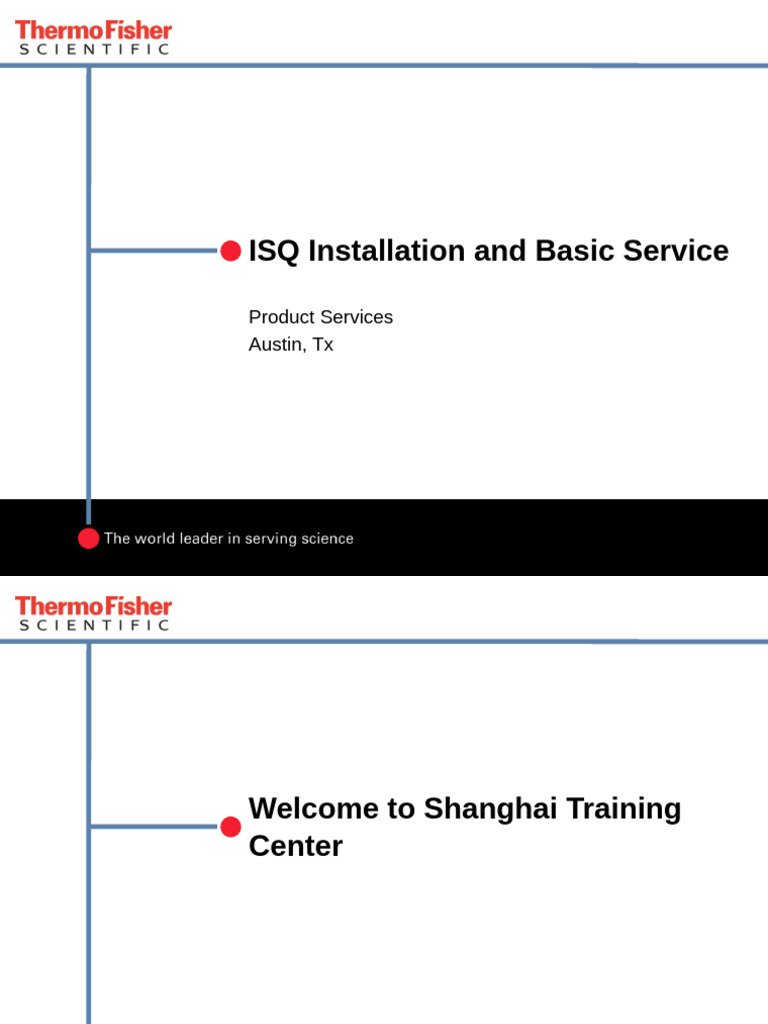 ISQ Install and Service Final | PDF