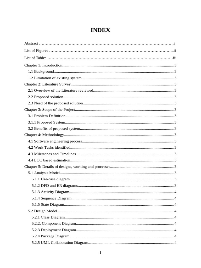 Final Year Project CPE Project Report FOrmat | PDF | Use Case | Unified ...