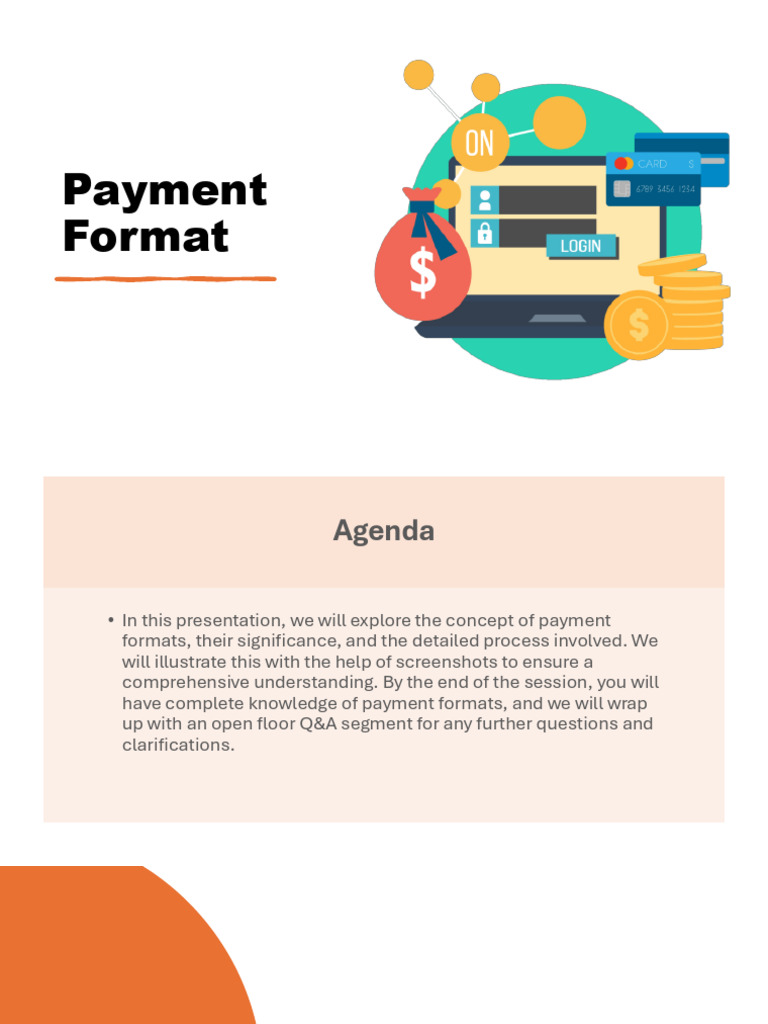 Exploring Payment Formats_ a Detailed Presentation | PDF | Computing