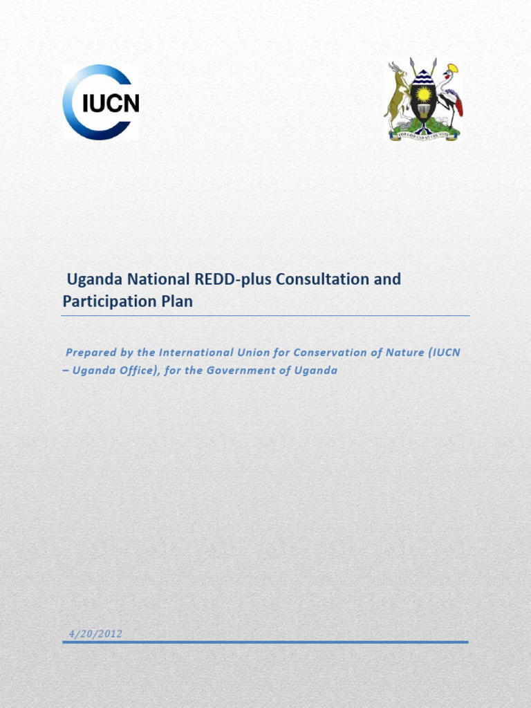 Consultation and Participation Plan for the REDD+ Process | PDF