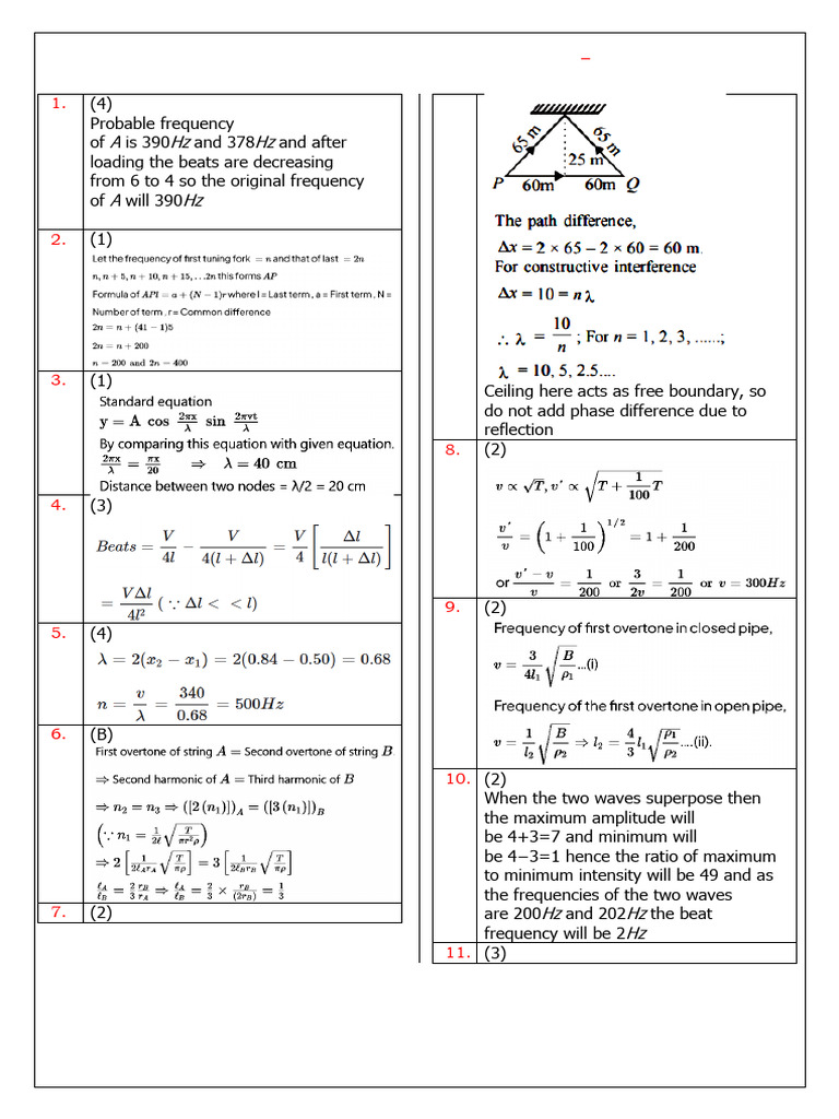 Phy Pu 1 Jee WKT Solutions 07-01-25 | PDF | Collision | Mechanics