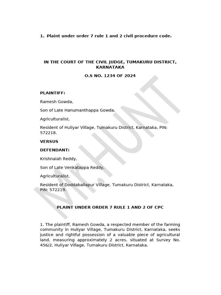Drafting and Pleading 5 TH Sem | PDF | Judgment (Law) | Appeal