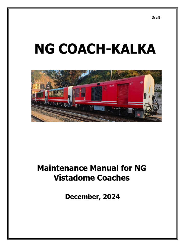 NG manual_Bogie Design | PDF | Mechanical Engineering