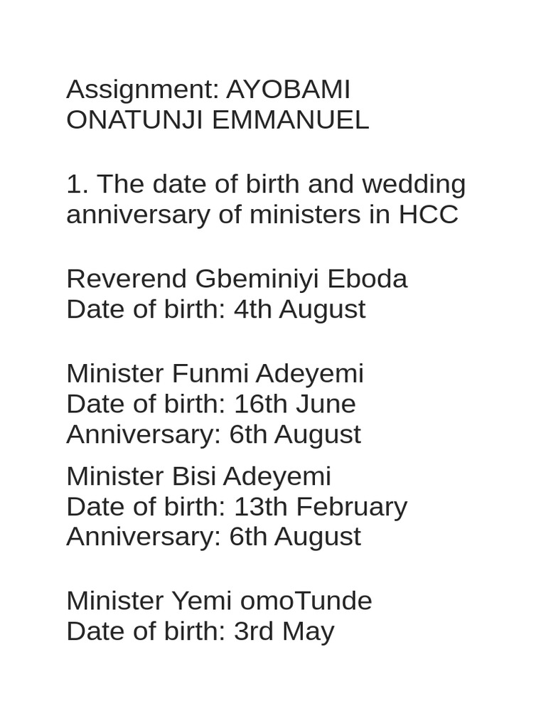 Assignment Ayobami Onatunji Emmanuel _231005_223657 | PDF