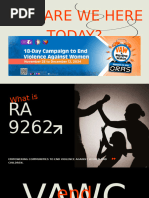 Database On Vawc Cases | PDF