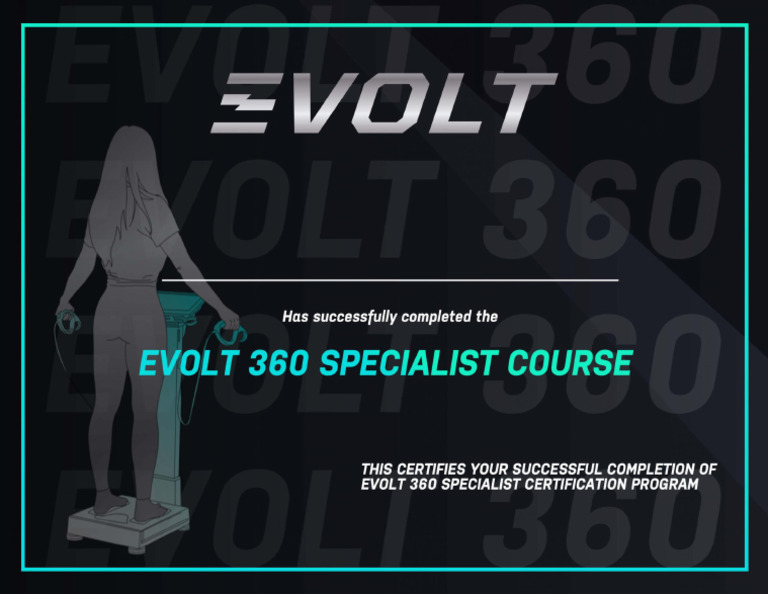 Evolt 360 Specialist Course | PDF
