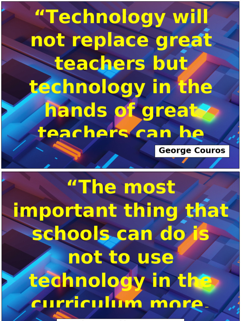 ICT Qoutes | PDF