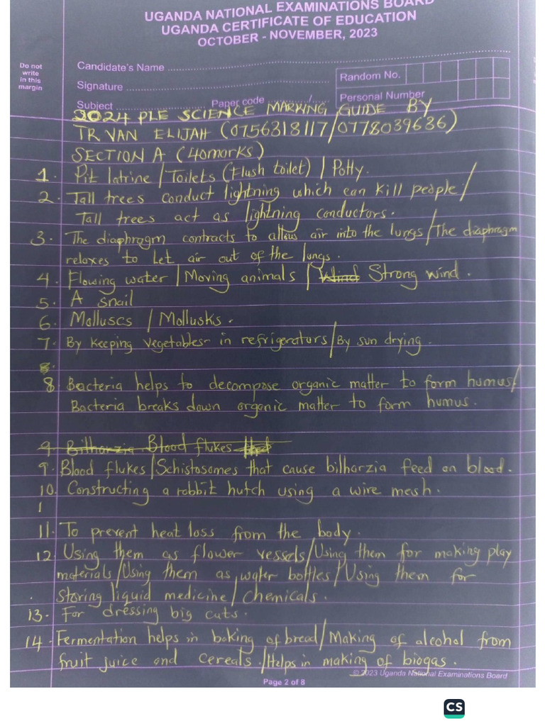 2024 Ple Scie Guide by Tr. Van Elijah. | PDF