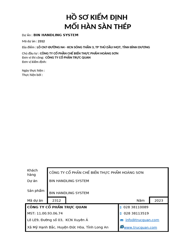 03-08-01-PD-01-Qua Trinh Kiem Tra Moi Han - v1 | PDF