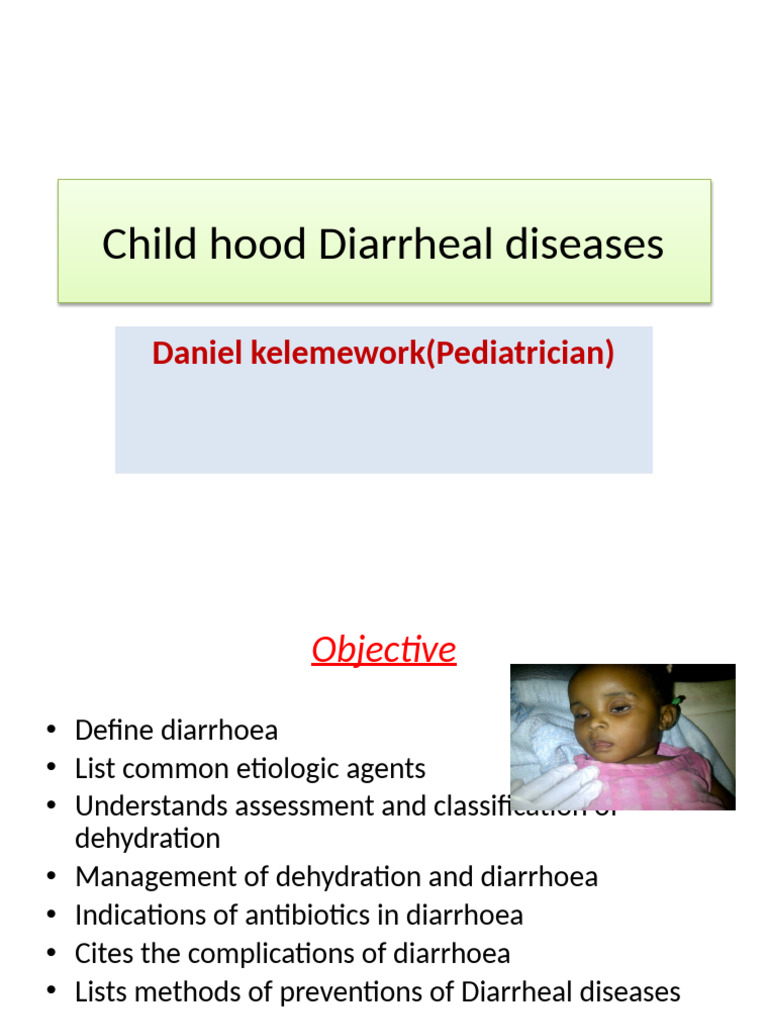 Pediatric Diarrhea Management | PDF | Diarrhea | Medical Specialties