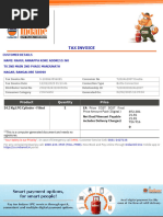 Indane Gas Bill | PDF | Invoice | Liquefied Petroleum Gas