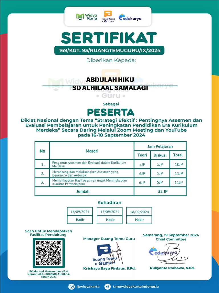 Asesmen Dan Evaluasi Pembelajaran Era Kumer | PDF