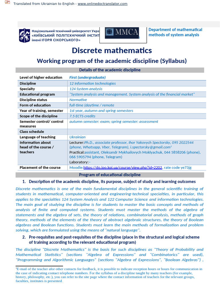 Discrete Mathematics - Uk.en | PDF | Group (Mathematics) | Combinatorics
