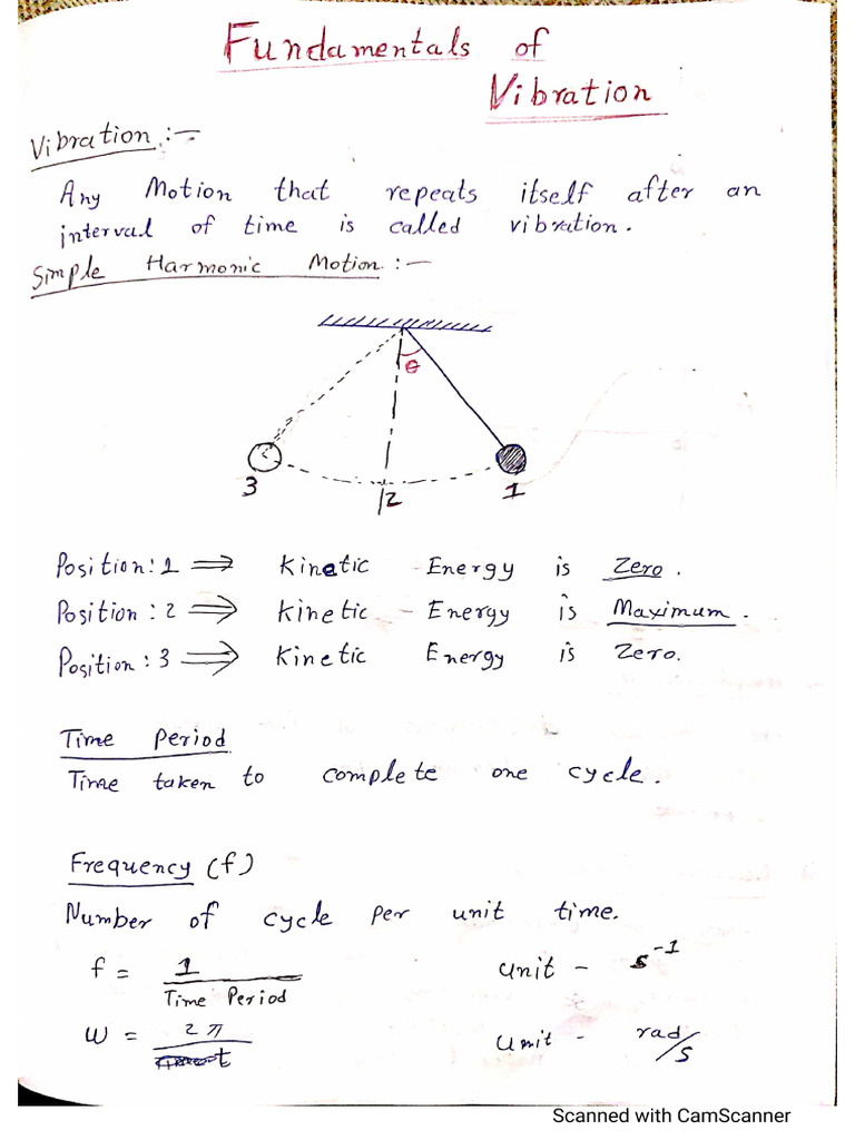 Fundamentals of Vibration | PDF