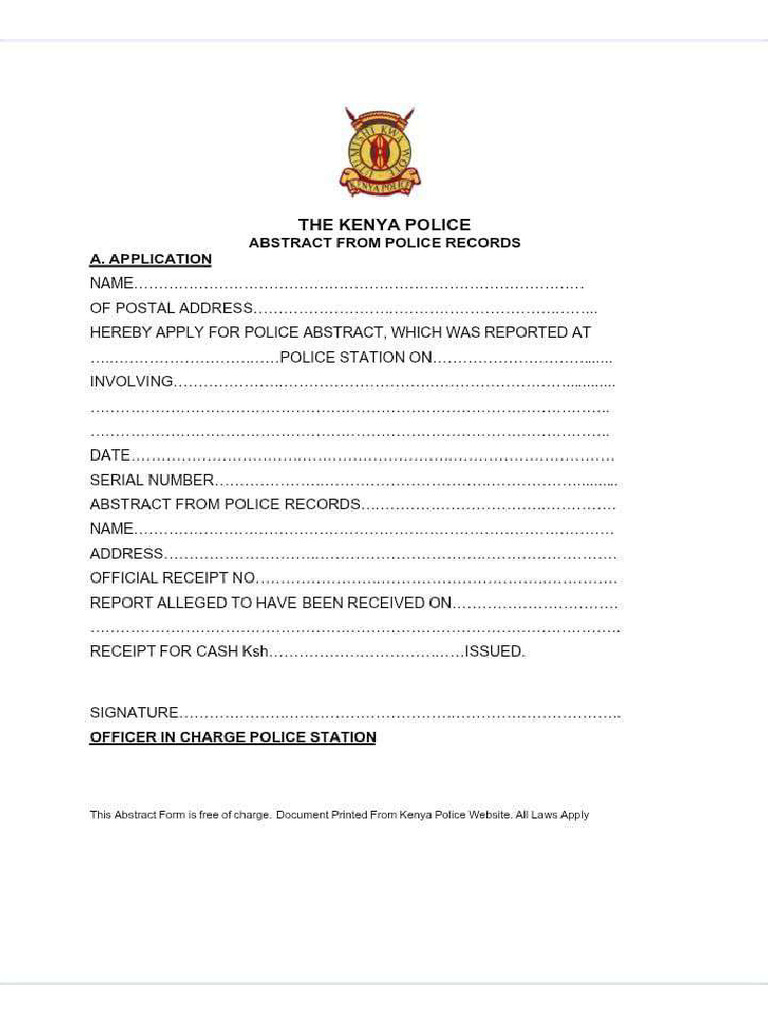Abstract Form 1 | PDF