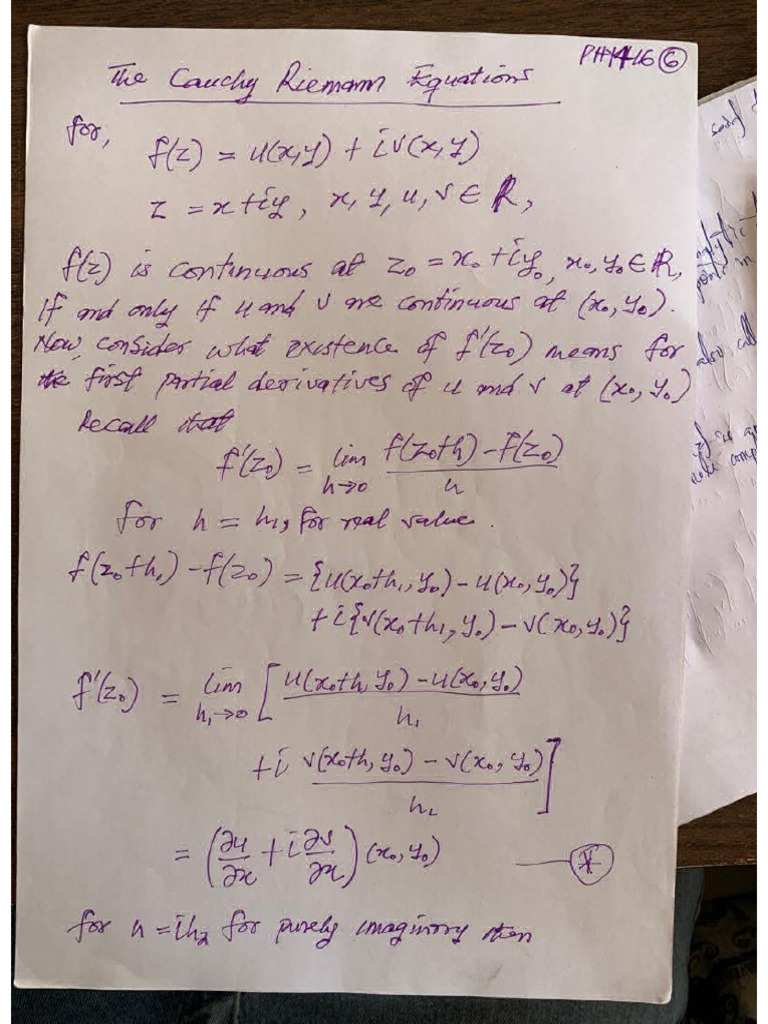 Complex Analysis 423 | PDF