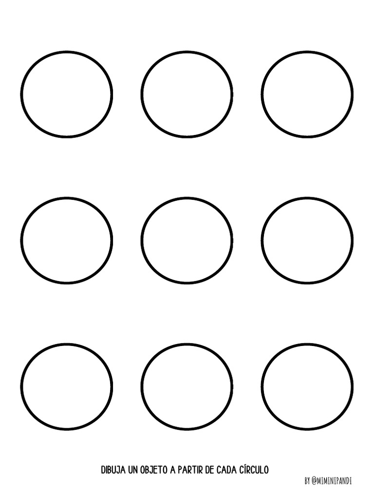 Reto 9 Círculos @miminipandi | PDF