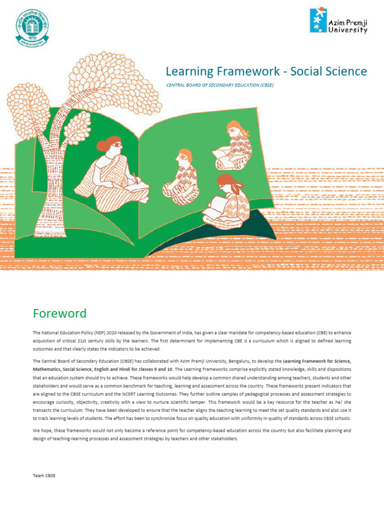 Learning Standards SocialScience | PDF | Educational Assessment | Pedagogy