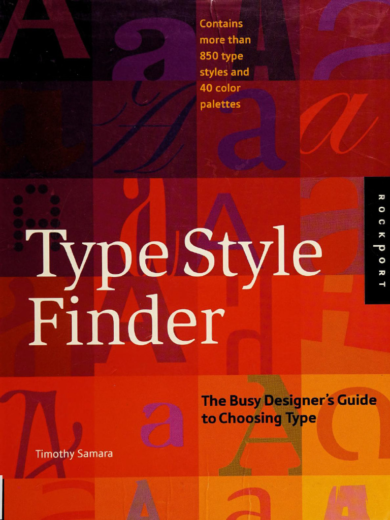 Type Style Finder | PDF