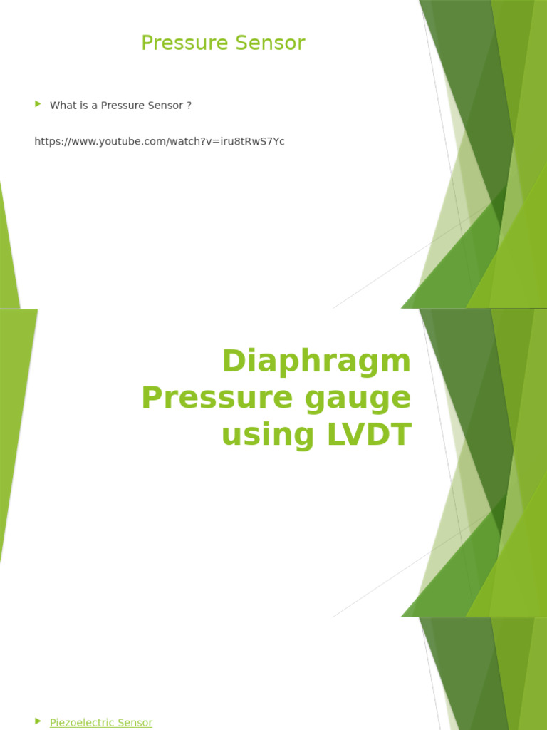 Diaphragm Pressure Gauge Insights | PDF