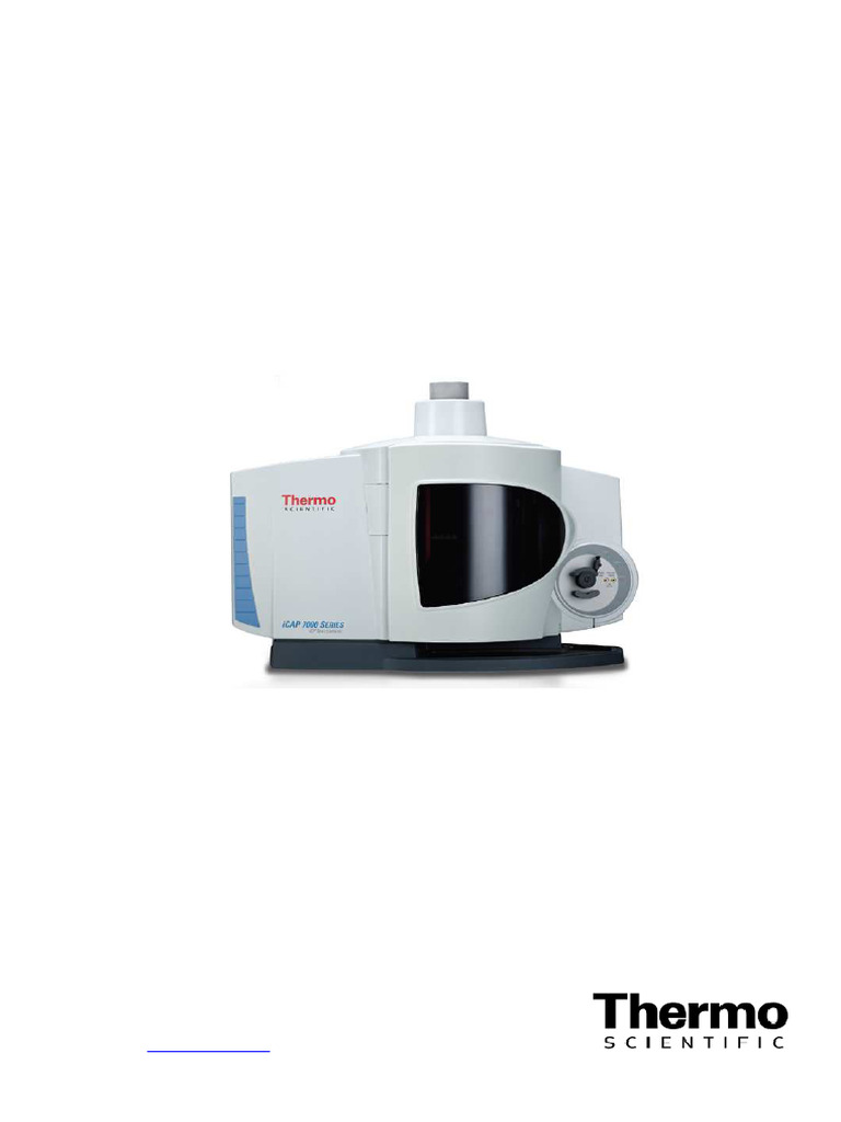 iCAP 7000 Spectrometer Installation Guide | PDF | Ac Power Plugs And Sockets | Electrical Connector