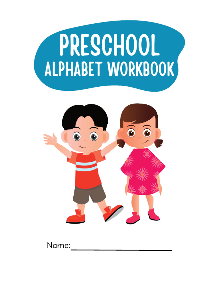 Preschool Alphabet Workbook | PDF | Letter Case | Linguistics