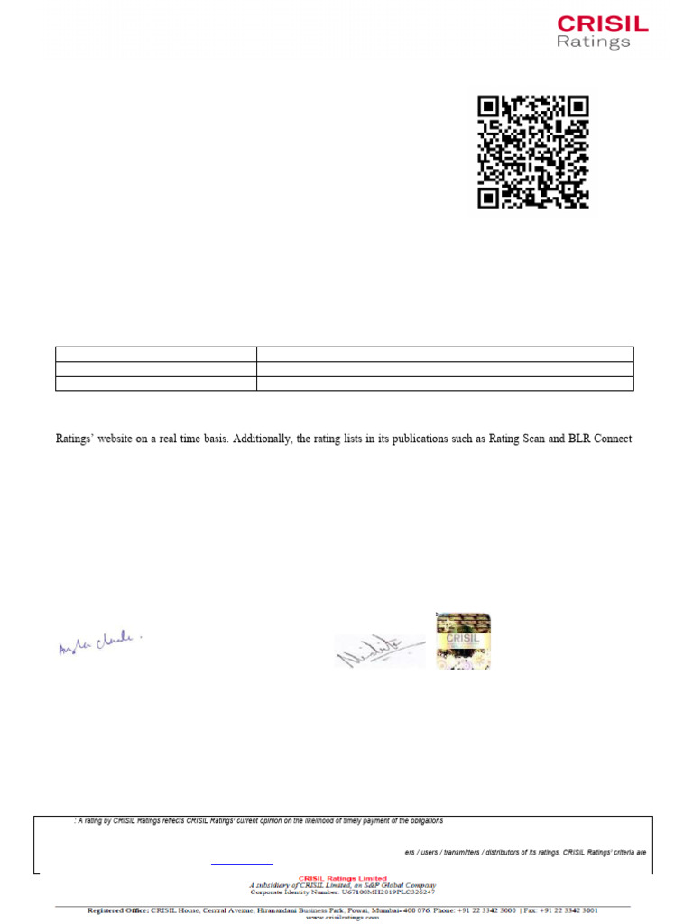 ELECTRO STEEL-CRISIL-Credit-Rating-Letter-28-June-2024 | PDF | Banks ...