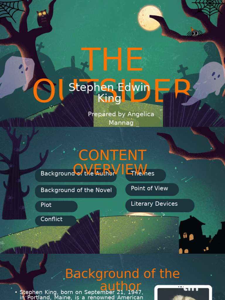 Stephen King's The Outsider: A Synopsis | PDF