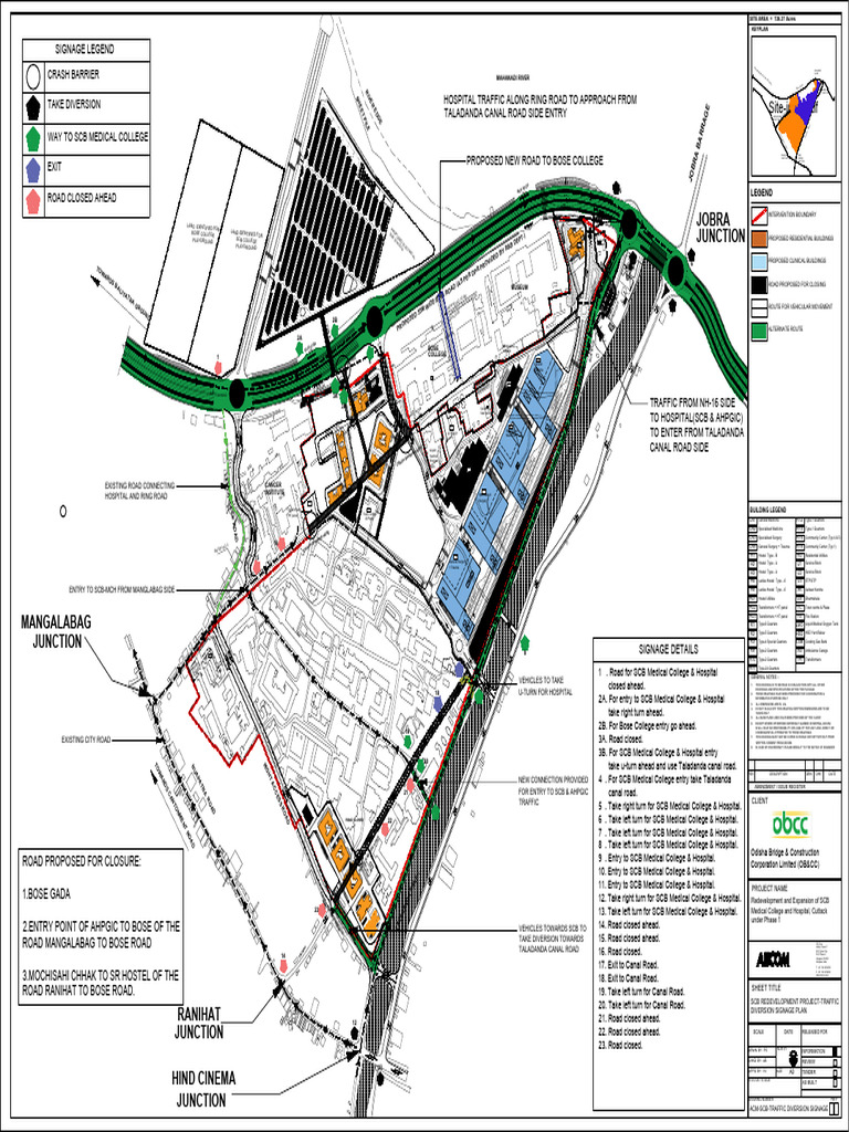 2022-05-24 Traffic Diversion Signage-01 - Scope of Work - Clinical | PDF