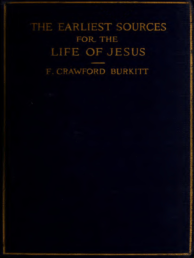Earliest Sources for Jesus' Life | PDF | Gospel Of Mark | Jesus